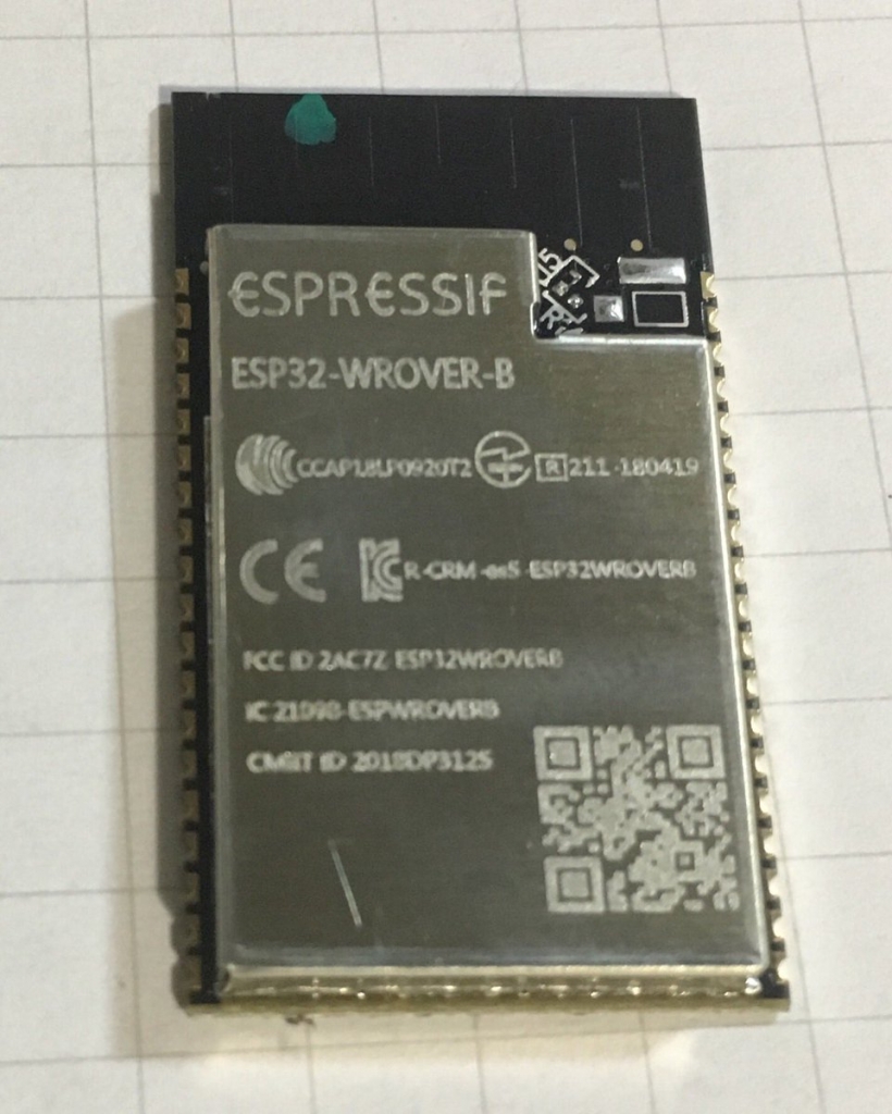 ESP32-WROVER-B のSPI-SRAMを試してみる | Kishima blog