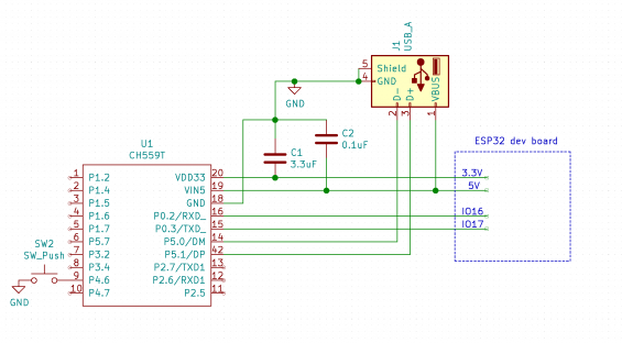 格安USBホストIC（CH559）を試す | Kishima blog